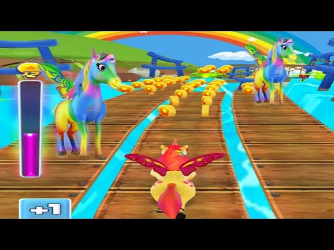 magical pony run gameplay new update | magical pony run gameplay - YouTube