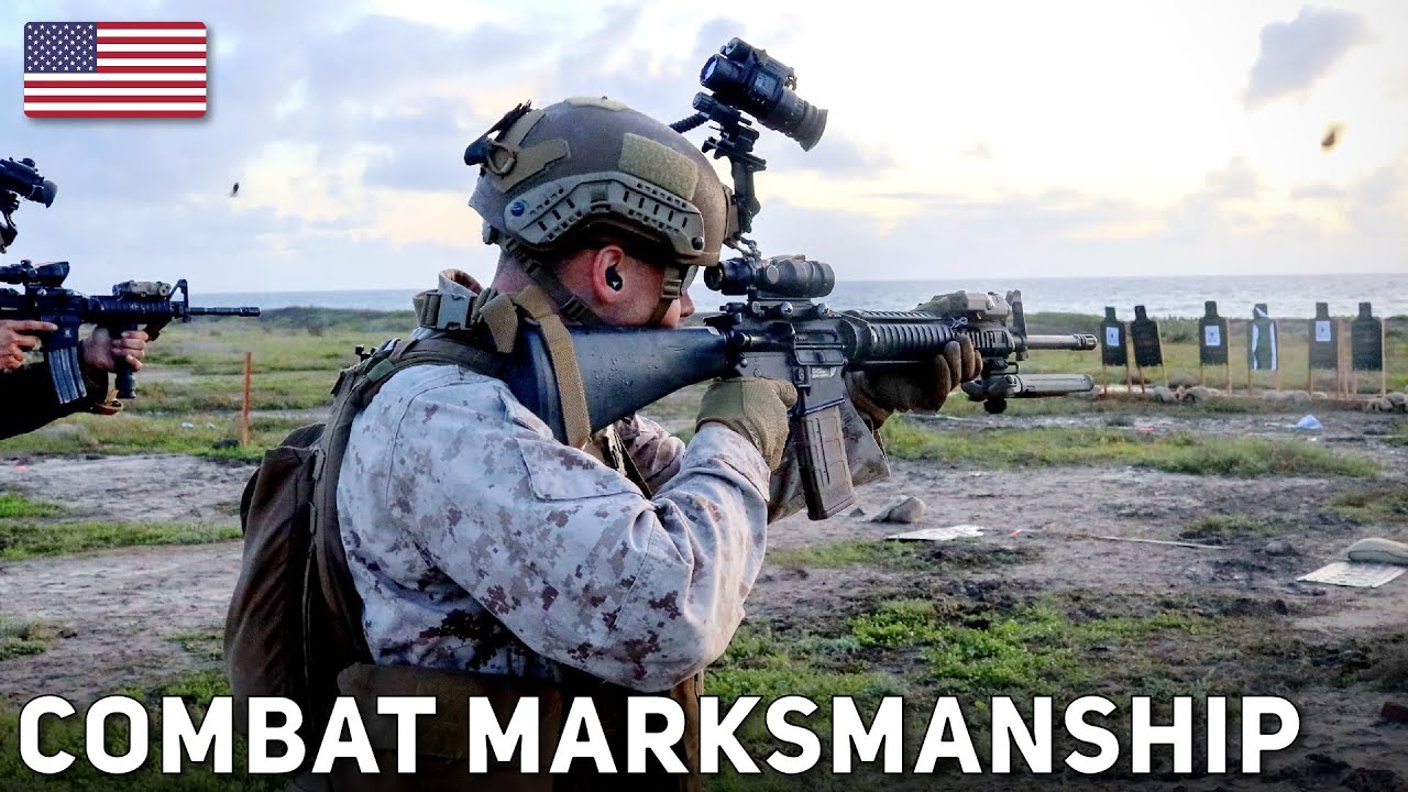 U.S. Marines Day & Night Combat Marksmanship Range (2024) - YouTube