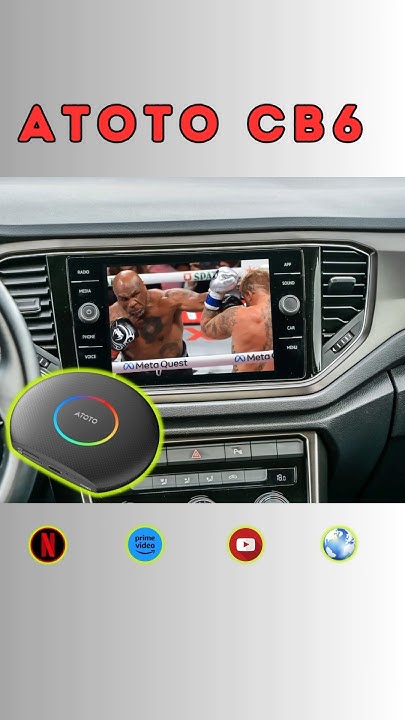 Adattatore CarPlay - Android Auto ATOTO CB6.Ti apre il MONDO - Recensione Completa - YouTube