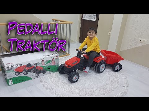 Anıl Kayra' nın Pedallı Traktör' ü | Pilsan Active Pedallı Traktör kurulumu