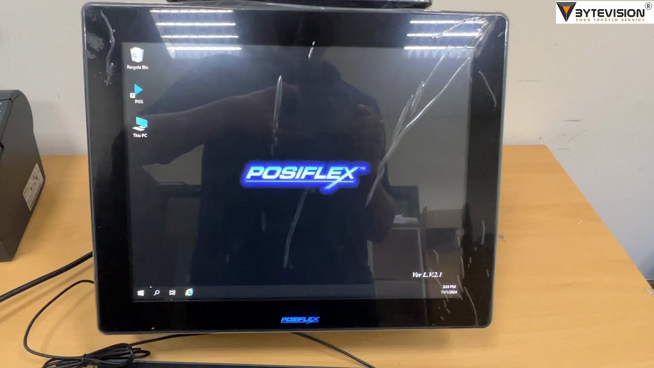 POSiflex XT-7300 Series POS Machine - YouTube