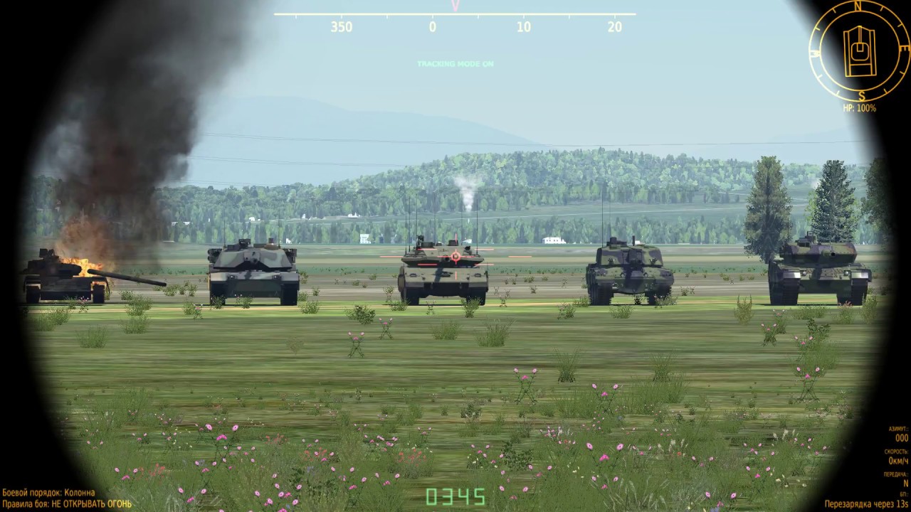 Digital Combat Simulator Combined arms test - YouTube