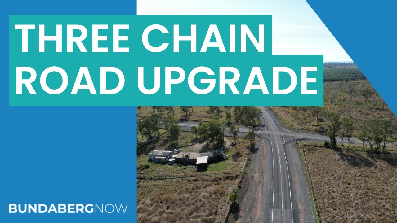 Three Chain Road stage two upgrades complete - YouTube