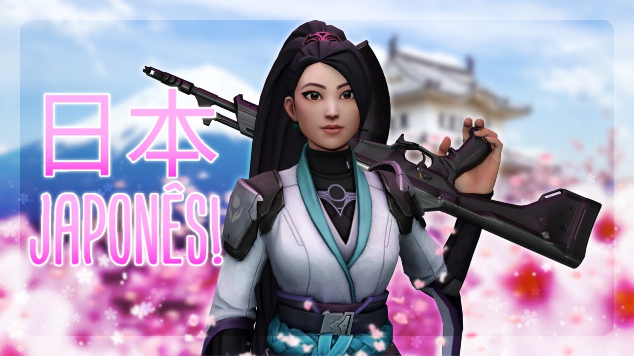 JOGUEI VALORANT EM JAPONÊS - YouTube