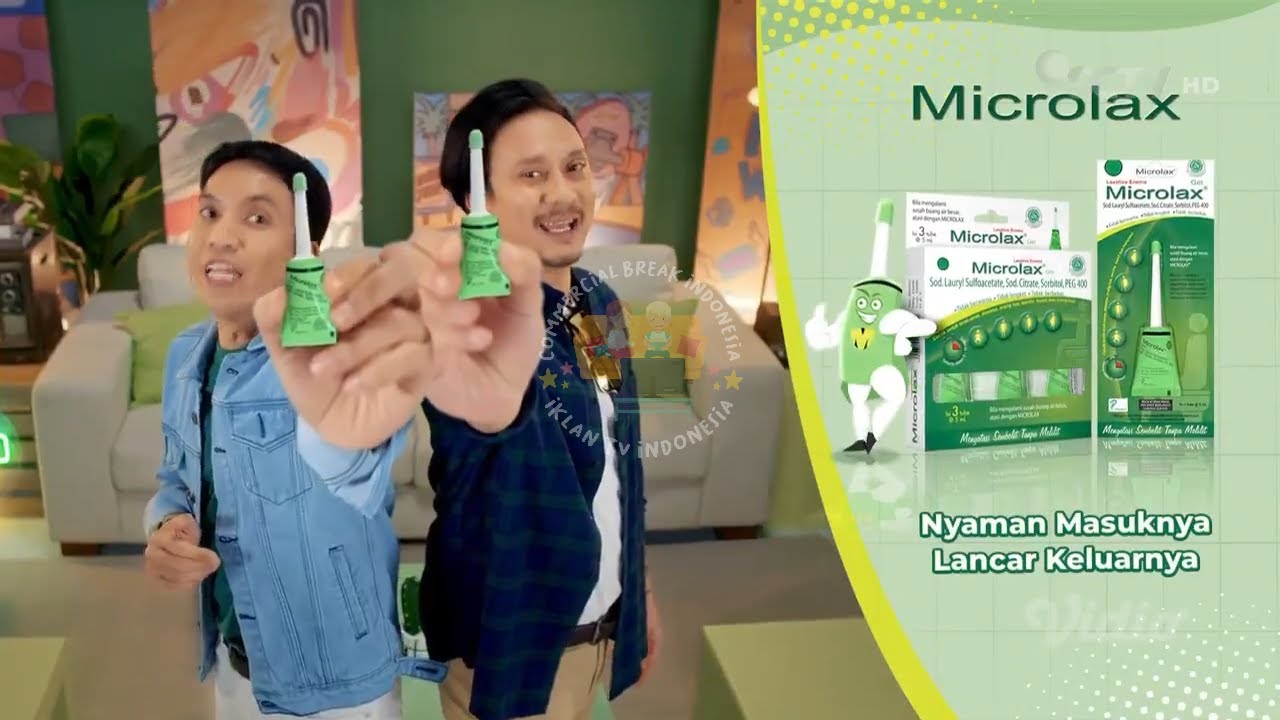 IKLAN MICROLAX "Nyaman Masuknya, Lancar Keluarnya" • 15s (2023) #Vindes #VincentRompies #Desta ...