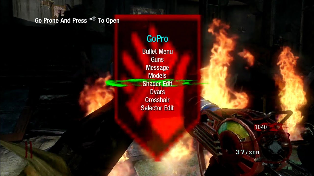 BO1 | TU11/1.13 | GoPro | Zombies | GSC Mod Menu | (RGH/JTAG/PS3) - YouTube