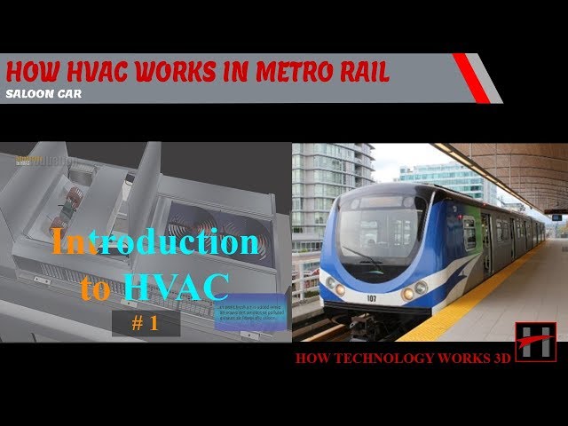 How HVAC Works In Saloon Car of Metro Trains : Introduction to HVAC