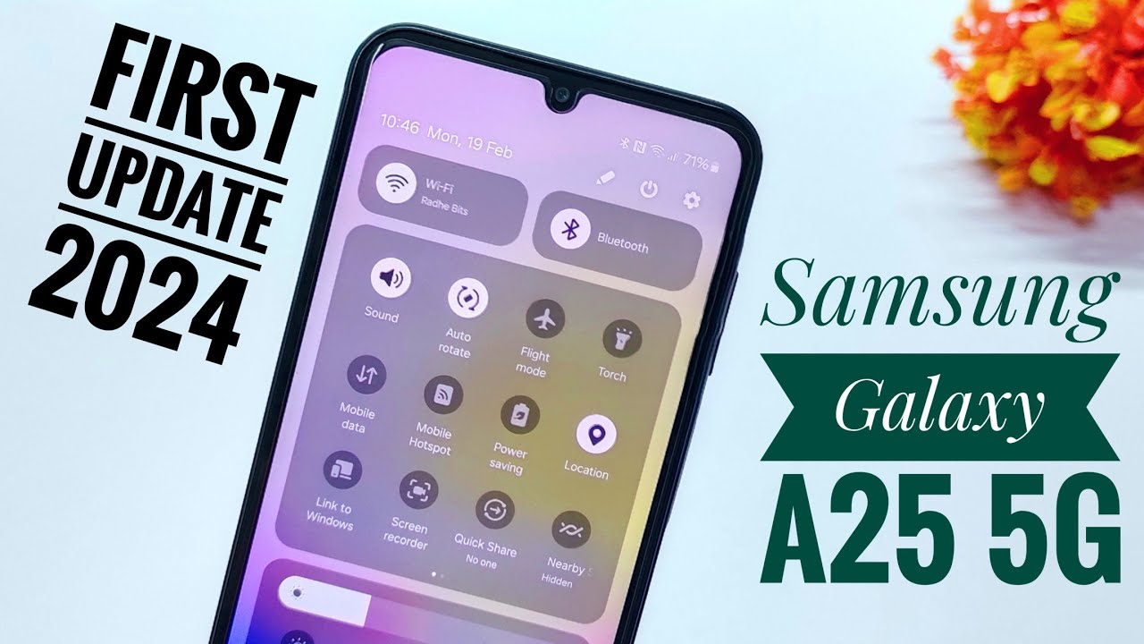 Samsung Galaxy A25 5g First Big Update In This Month | Galaxy A25 New ...