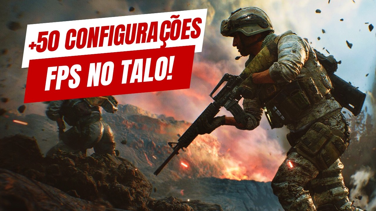 🔥 WINDOWS Otimizado! +50 Configs pra GANHAR MUITO FPS no BF6 - YouTube