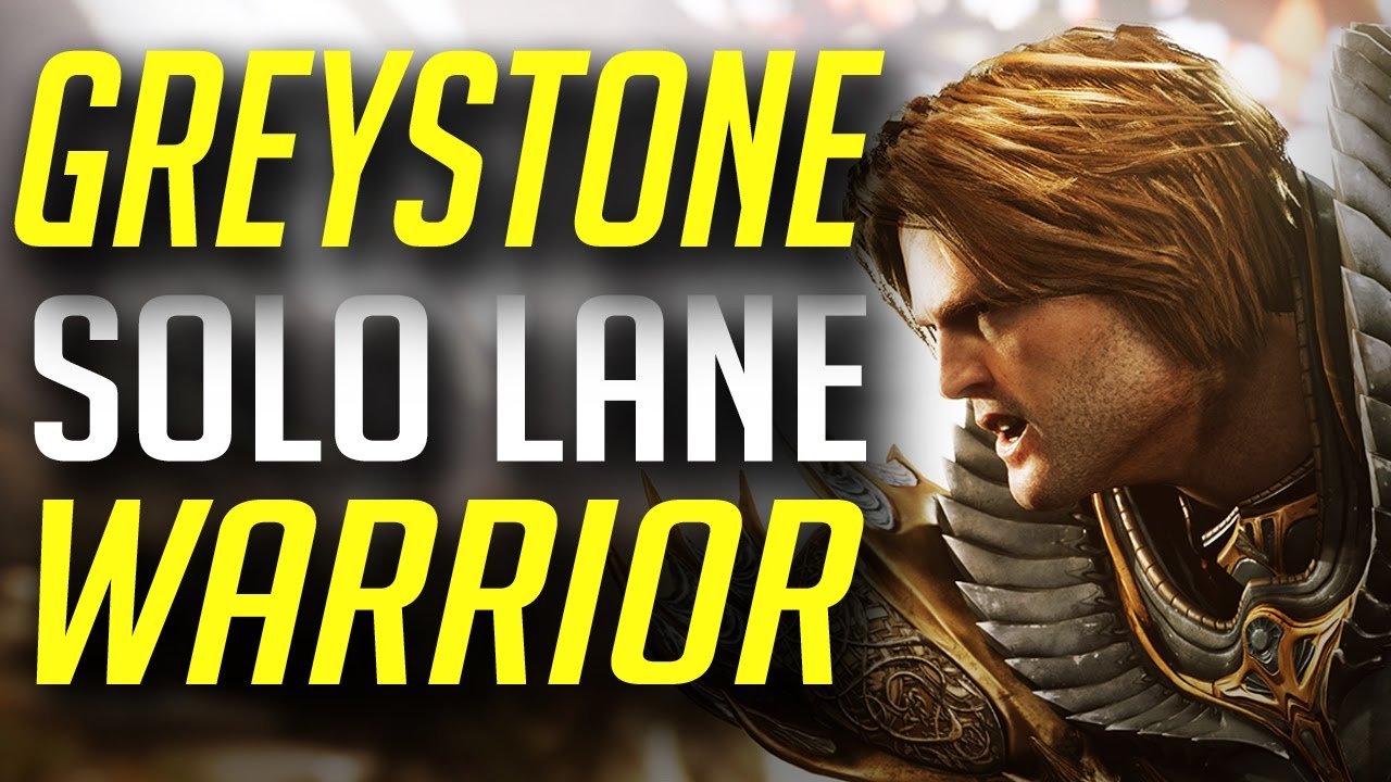Paragon Greystone Build & Guide - THE SOLO LANE WARRIOR! - YouTube