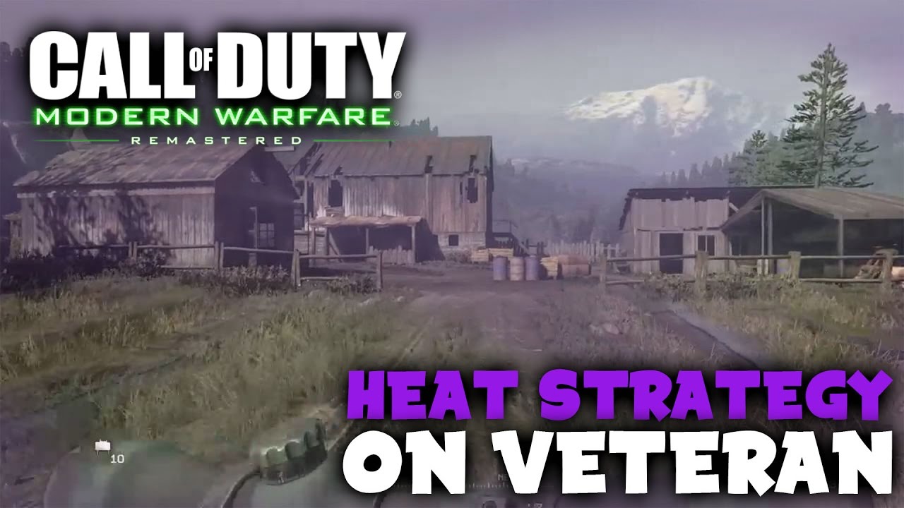 Easy Veteran Stategy On 'HEAT' - Modern Warfare Remastered Gameplay ...
