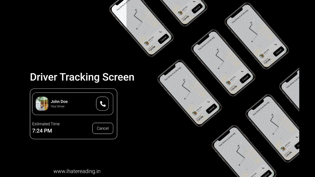 Designing app | Driver Tracking Application like Uber - YouTube