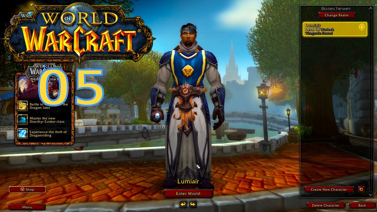 THE ULTIMATE WARLOCK World Of Warcraft Walkthrough Part 5 - YouTube