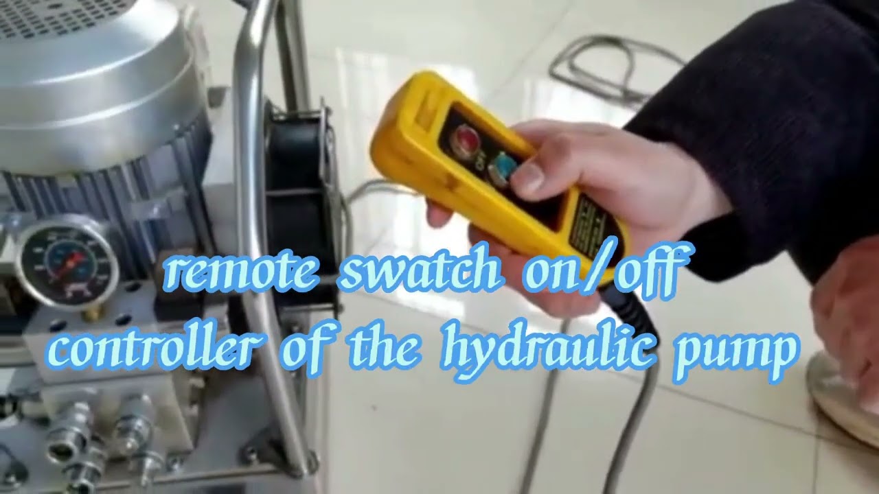 Hydraulic Pump & Torque Wrench Use Method - YouTube