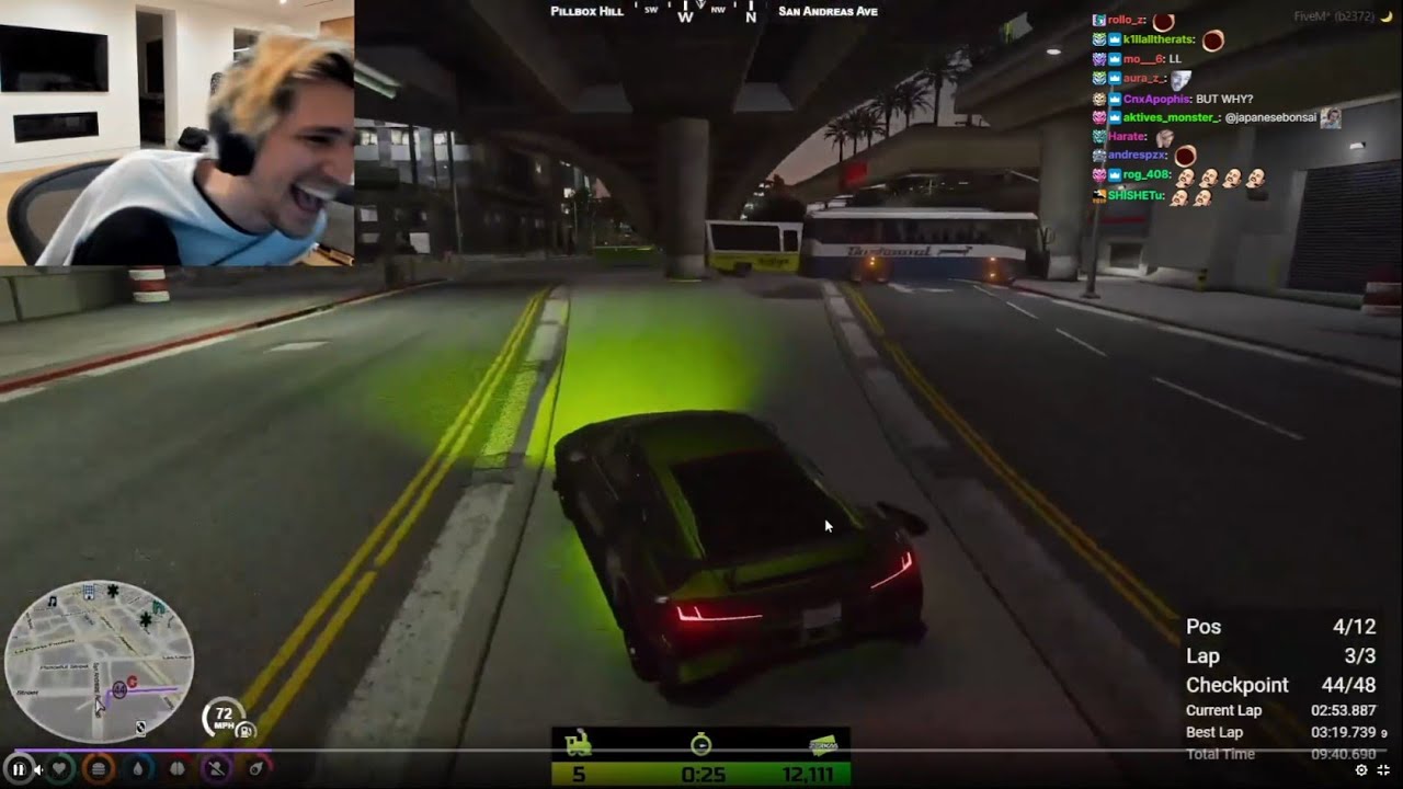 X Makes Roadblock for Racer Track | Nopixel 3.0 - YouTube