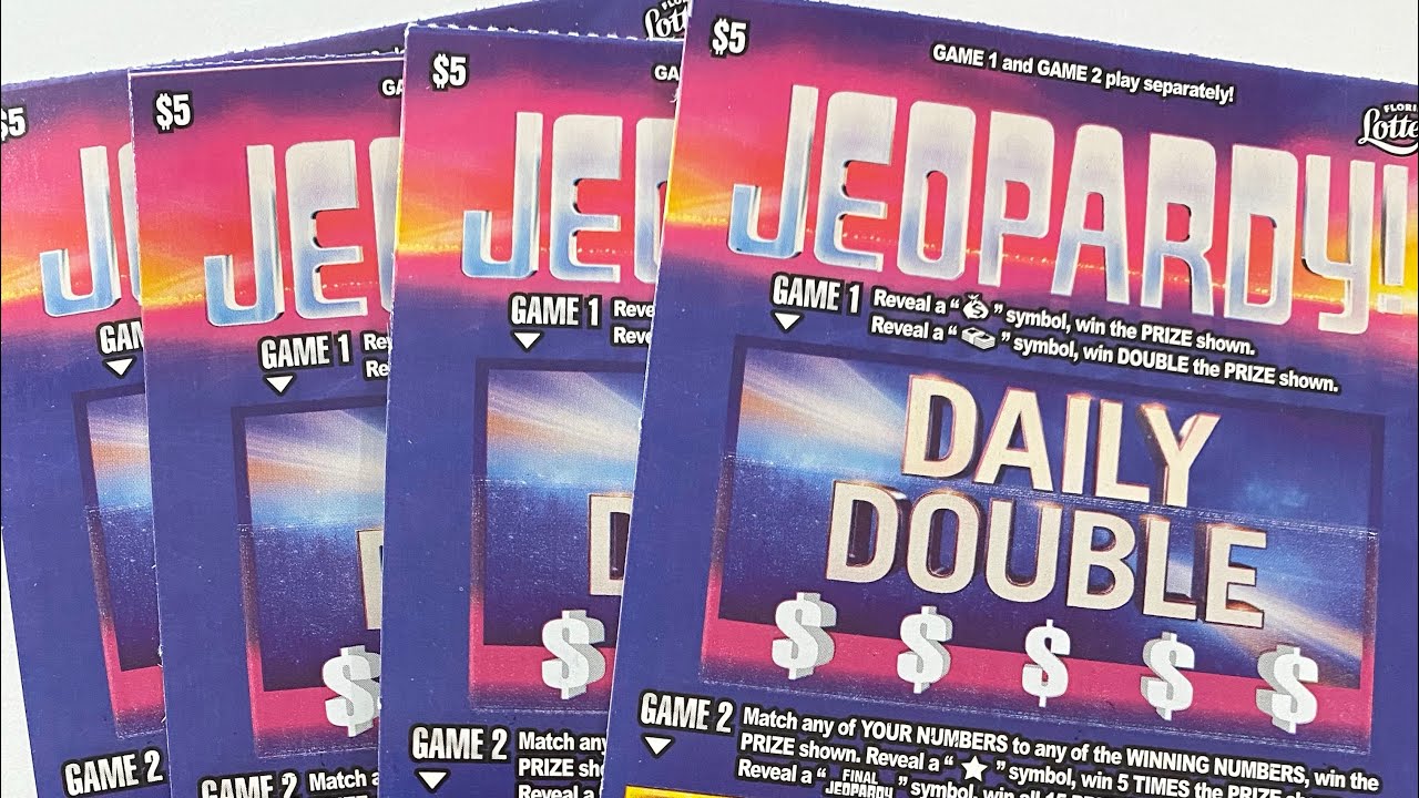 Trying my luck again with the Jeopardy tickets #floridalottery - YouTube
