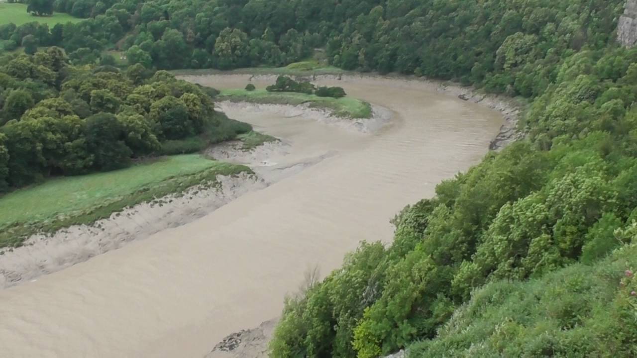 good cliffs in Wye valley Chepstow Monmouthshire Wales 9jul16 ...