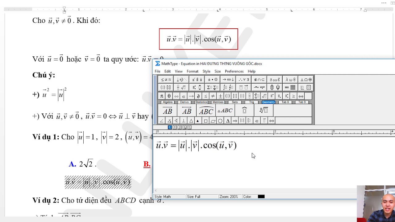 Toán 11 - C3 - B2 - Hai đường thẳng vuông góc - YouTube