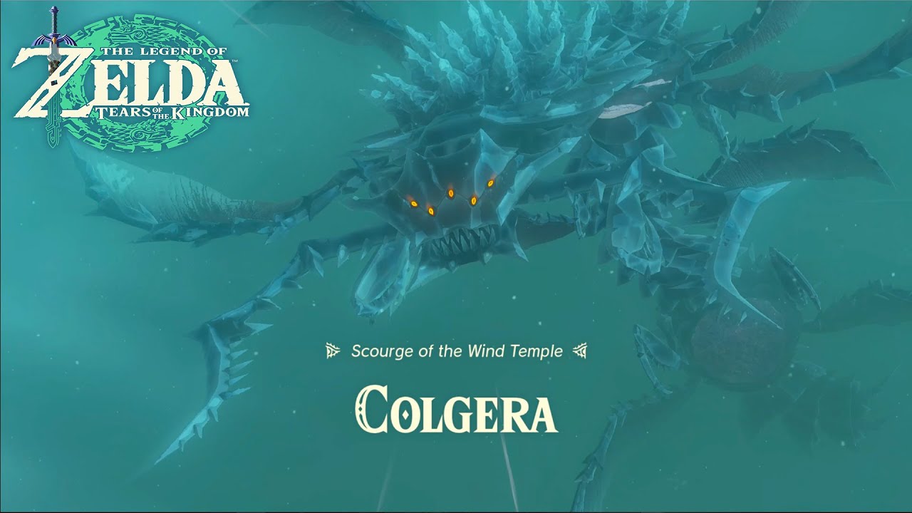 Boss Colgera - The Legend of Zelda Tears of the Kingdom - YouTube