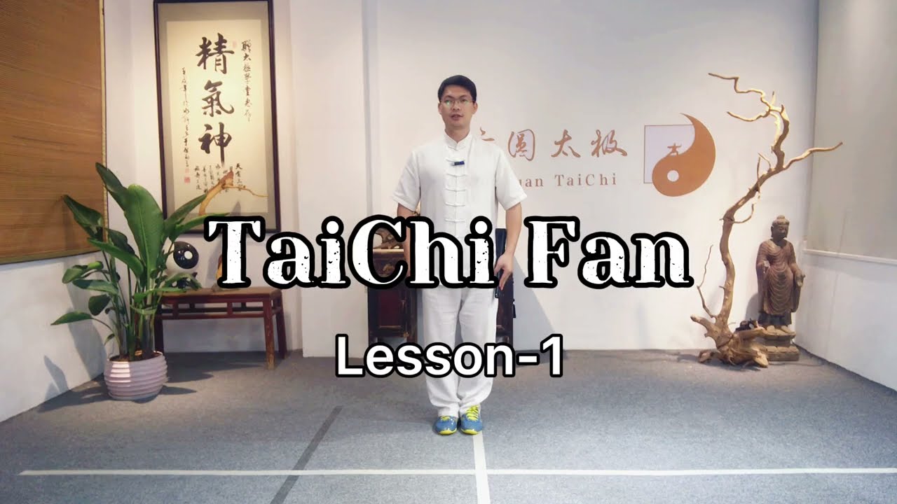 TaiChi Fan 24 Forms - Lesson 1 | Authentic Chinese Tai Chi Master - YouTube