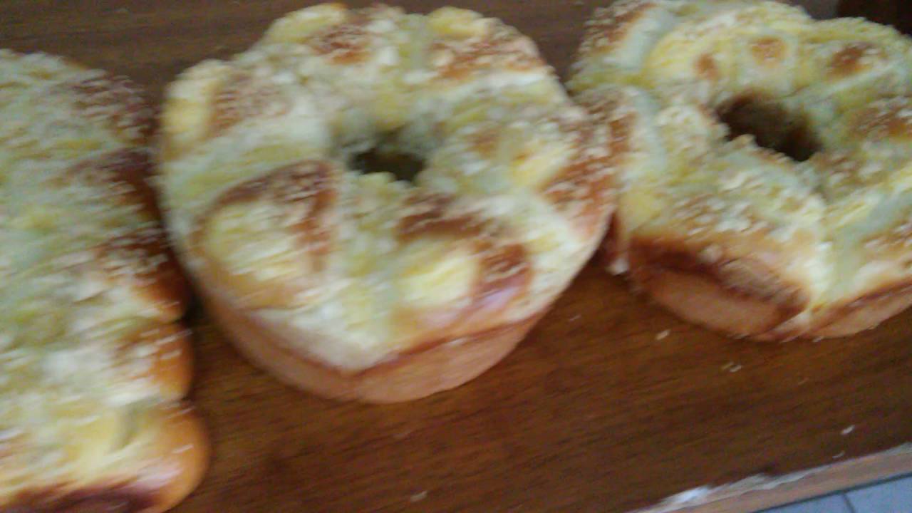 Pão doce com creme... - YouTube