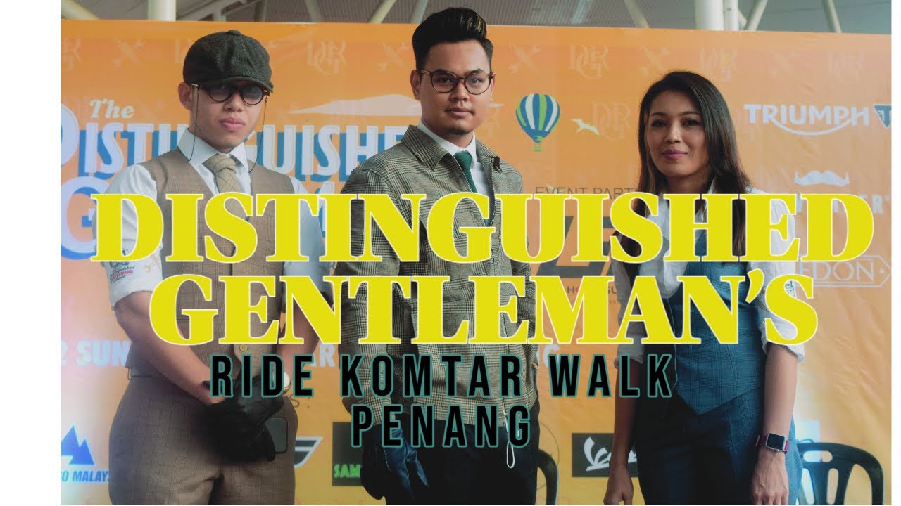 DGR Distingushed Gentleman's Ride 2022 Komtar Walk Penang Part 2 - YouTube