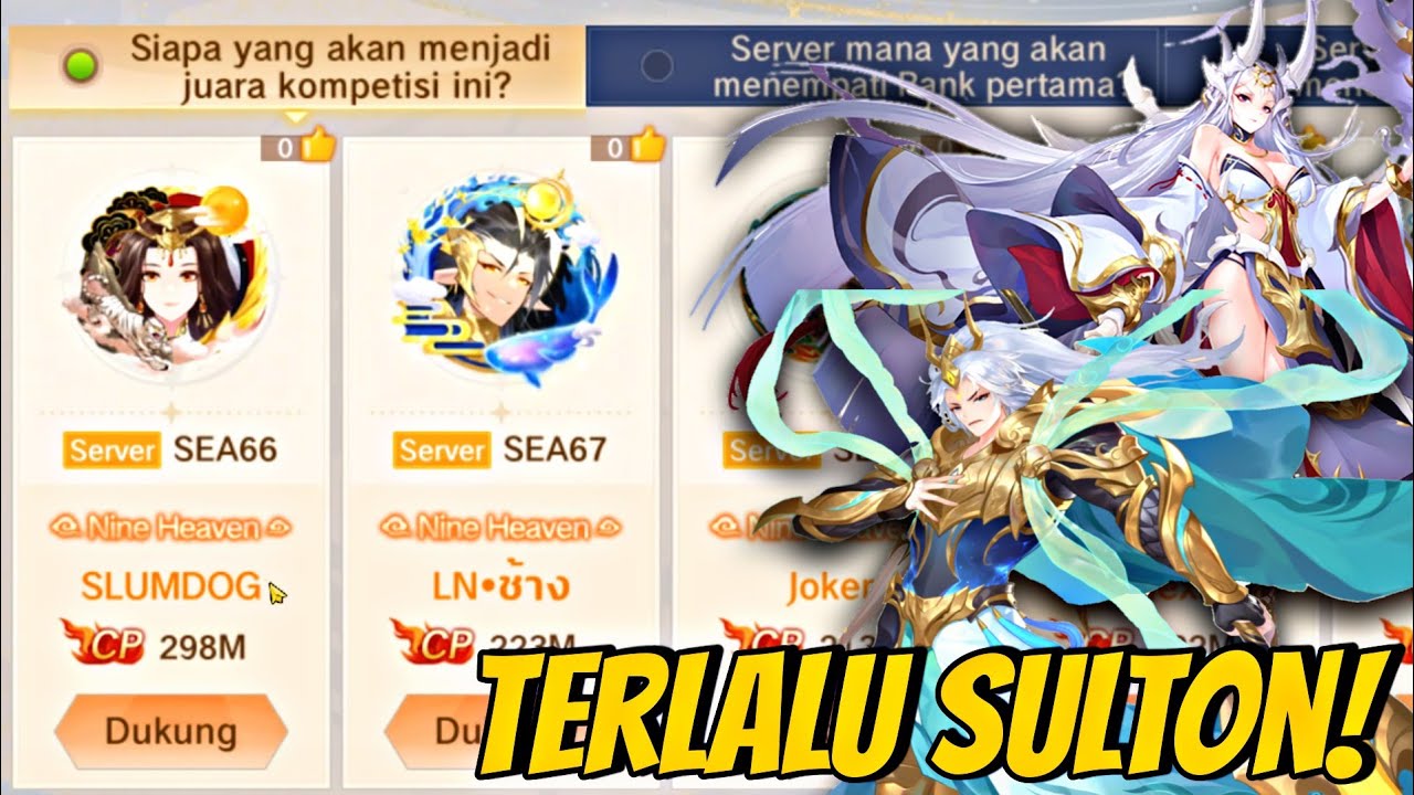 Baru Sebulan CP Tembus 300Jt! TOP CP Cross Server Arena S65 Terlalu ...