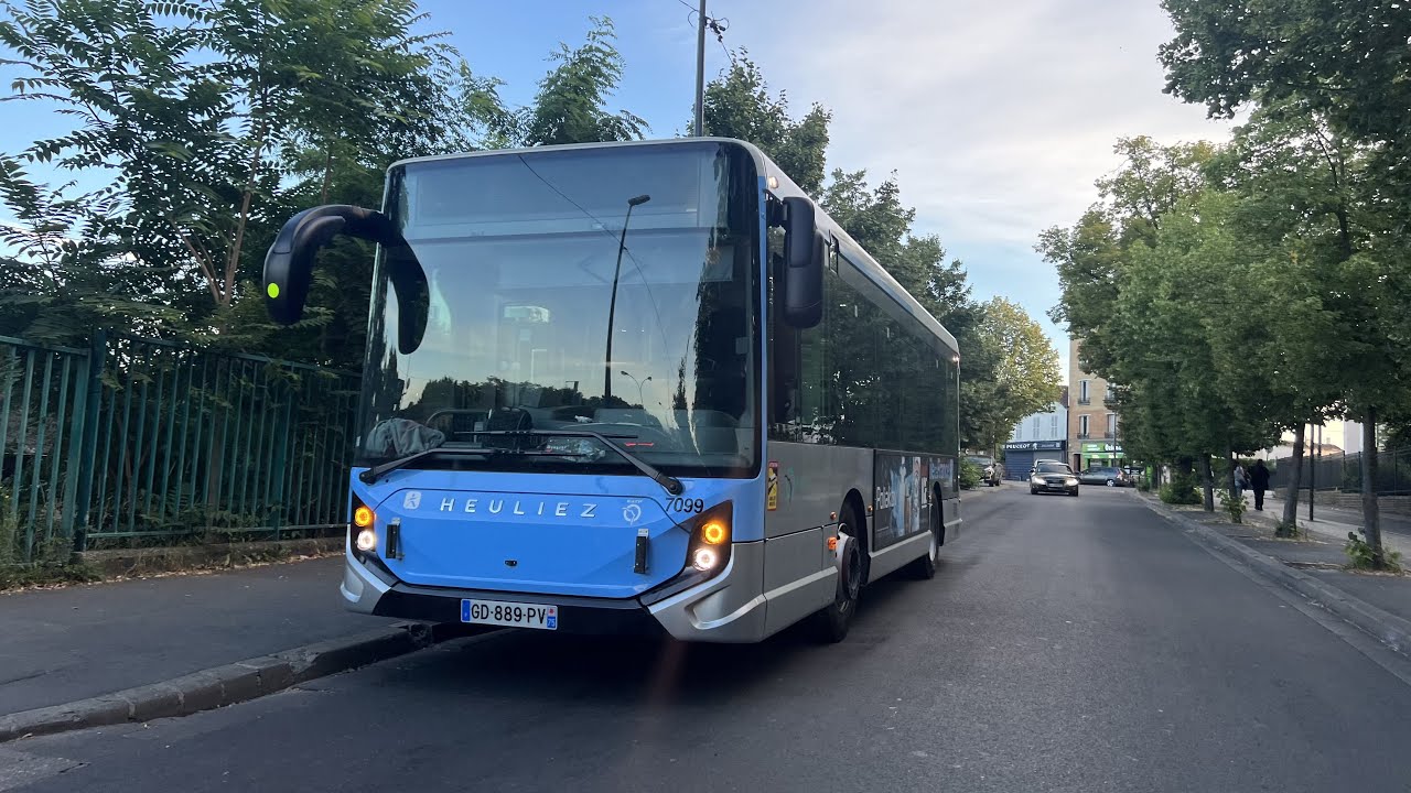 Ligne 138 — GX 137 B100 RATP BUS | 7097 KICKDOWN ! - YouTube