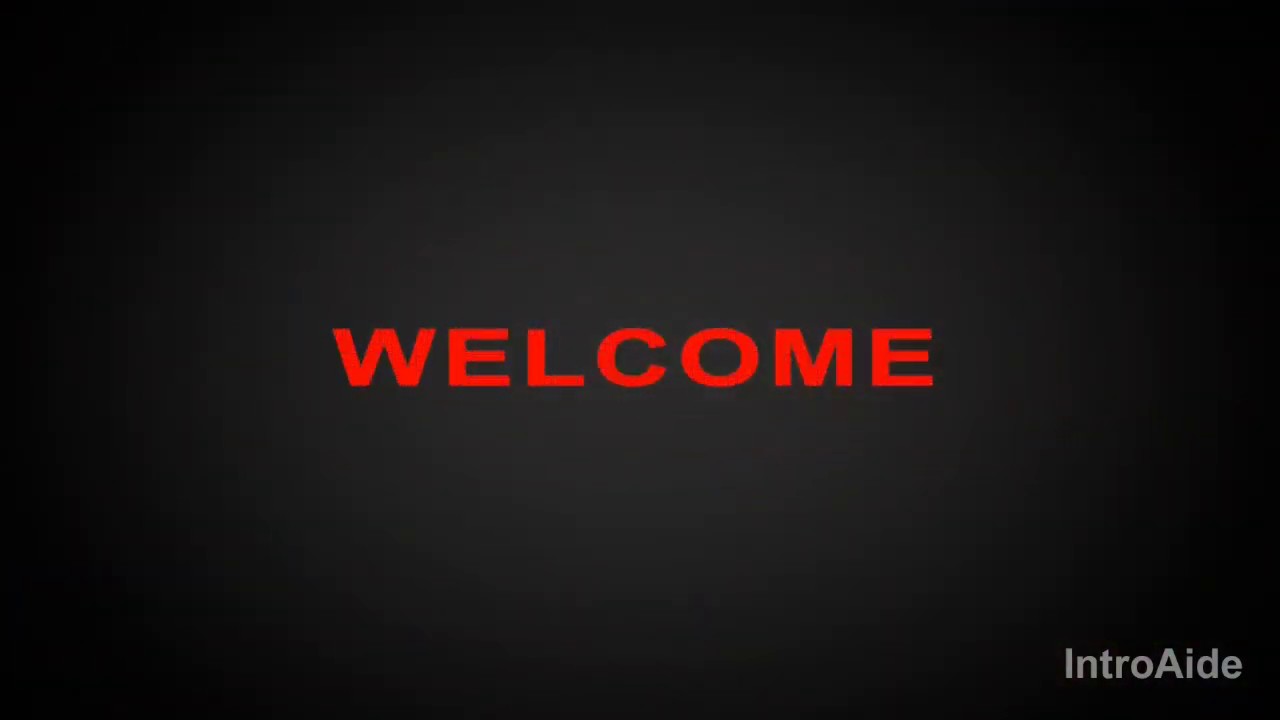 Welcome! - YouTube