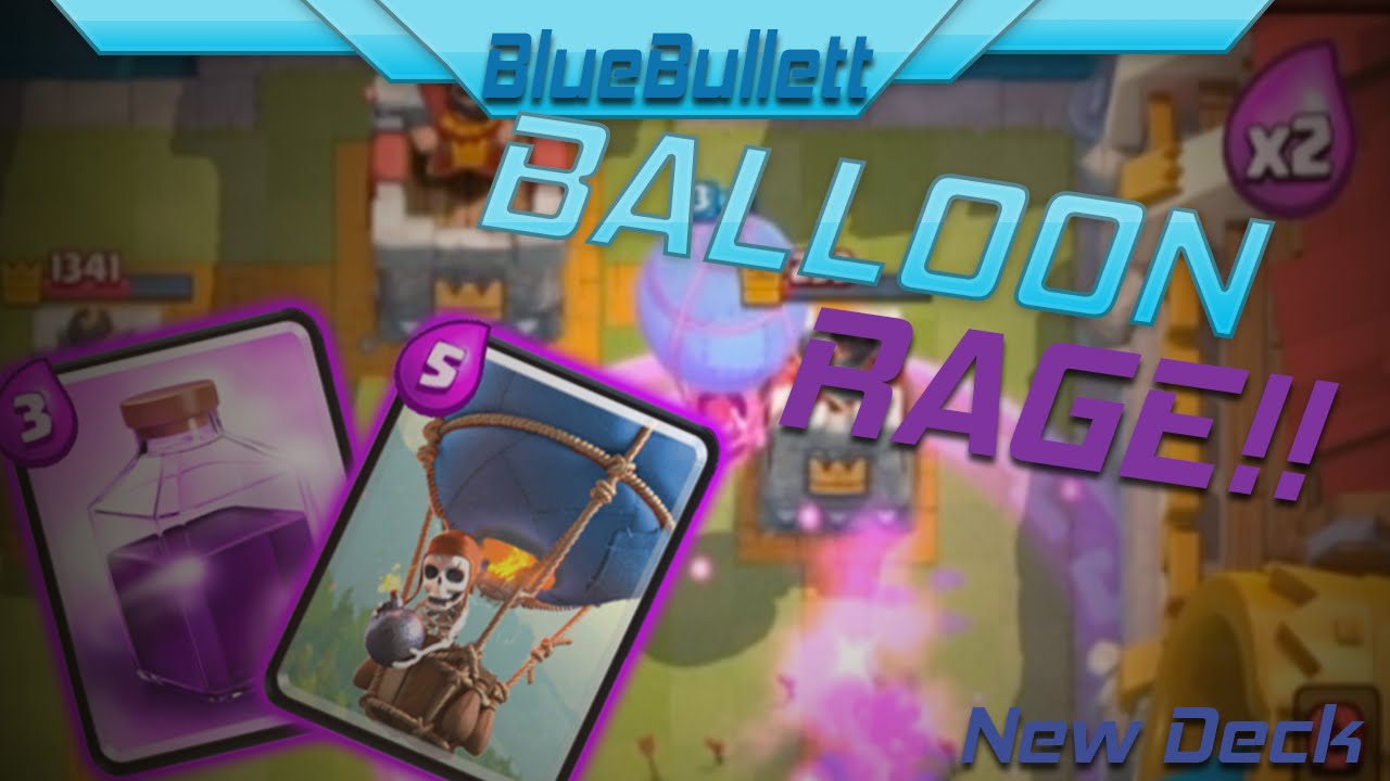 BALLOON RAGE DESTRUCTION!! - Clash Royale - New Strategy! - YouTube