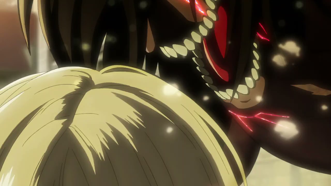 EREN VS ANNIE | FIGHT | ×AMV - YouTube