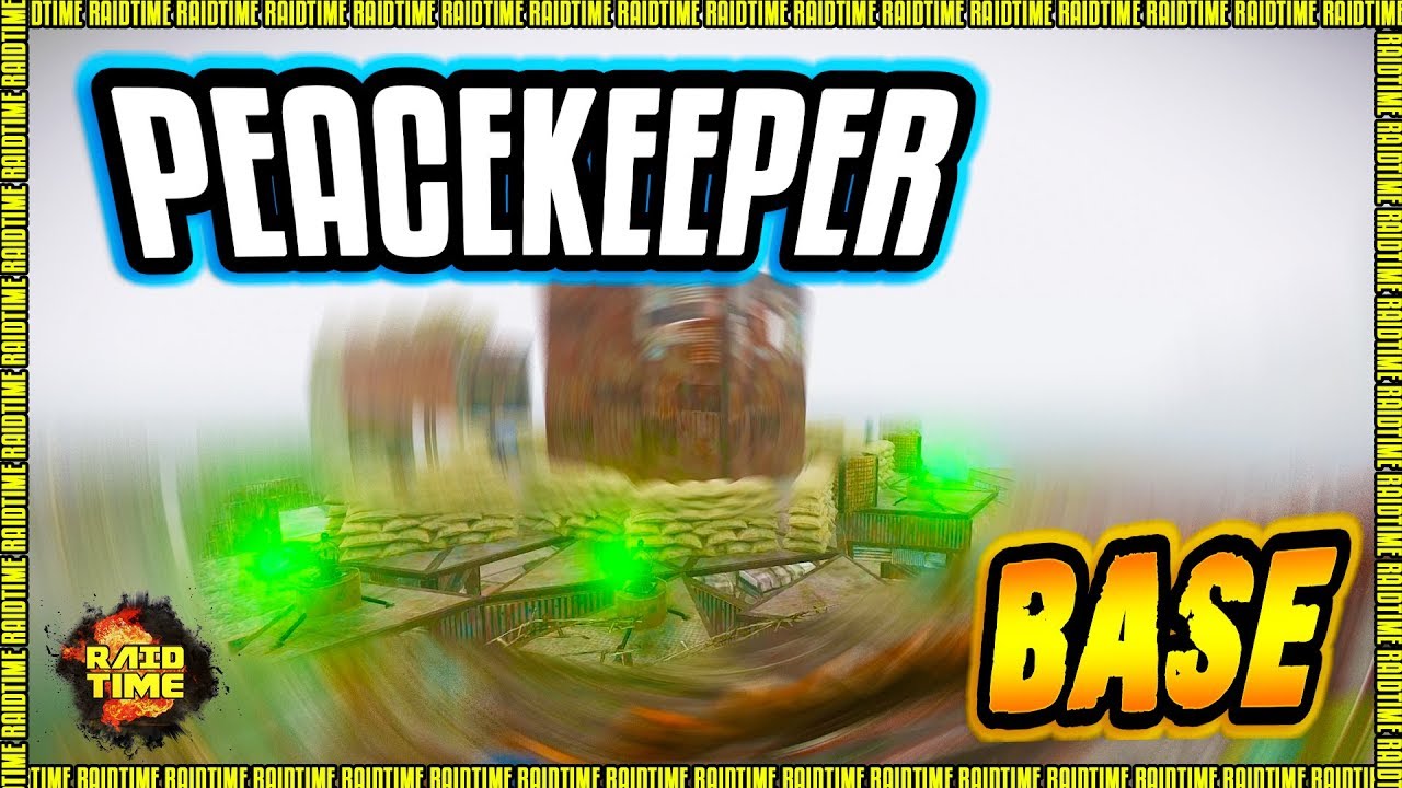 Rust Raid CZ/SK | Peacekeeper Base - YouTube