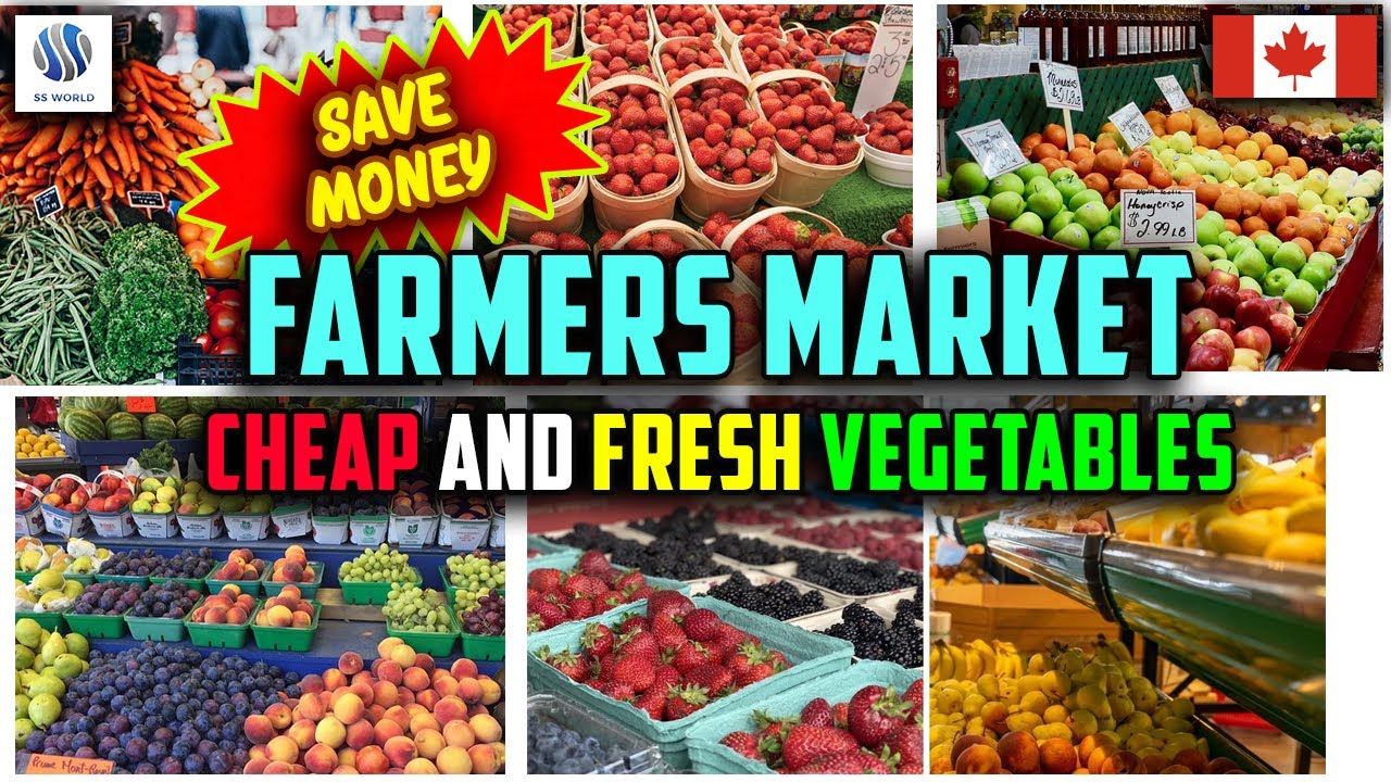 Farmers Market-Fresh & Cheap Vegetables - YouTube