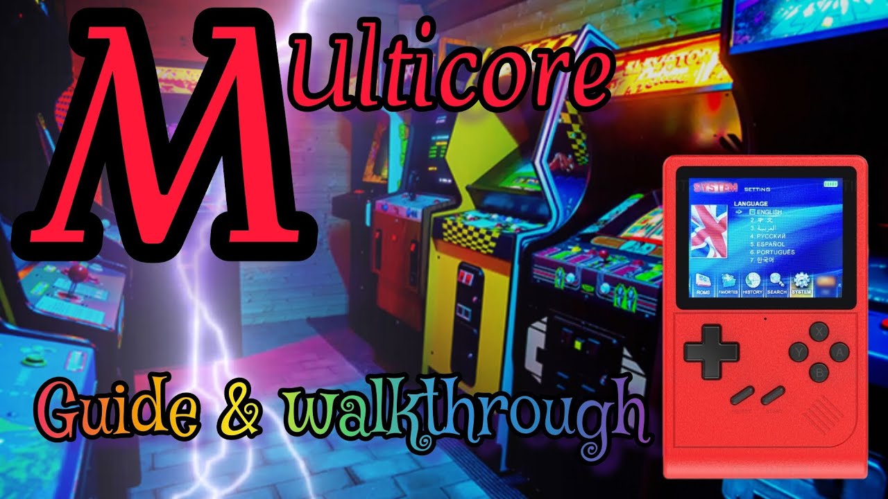 Multicore Custom Firmware Guide and Tools, for the small GB300 #retrohandhelds #retroarch # ...
