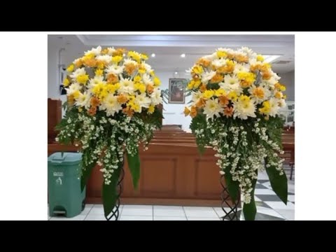 eps.138 Rangkaian bunga utk kaki salib - YouTube