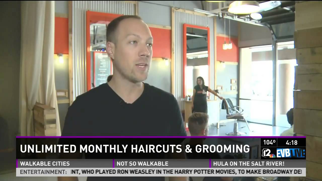 Keep It Cut - Unlimited Haircut Memberships Story NBC 12 - YouTube