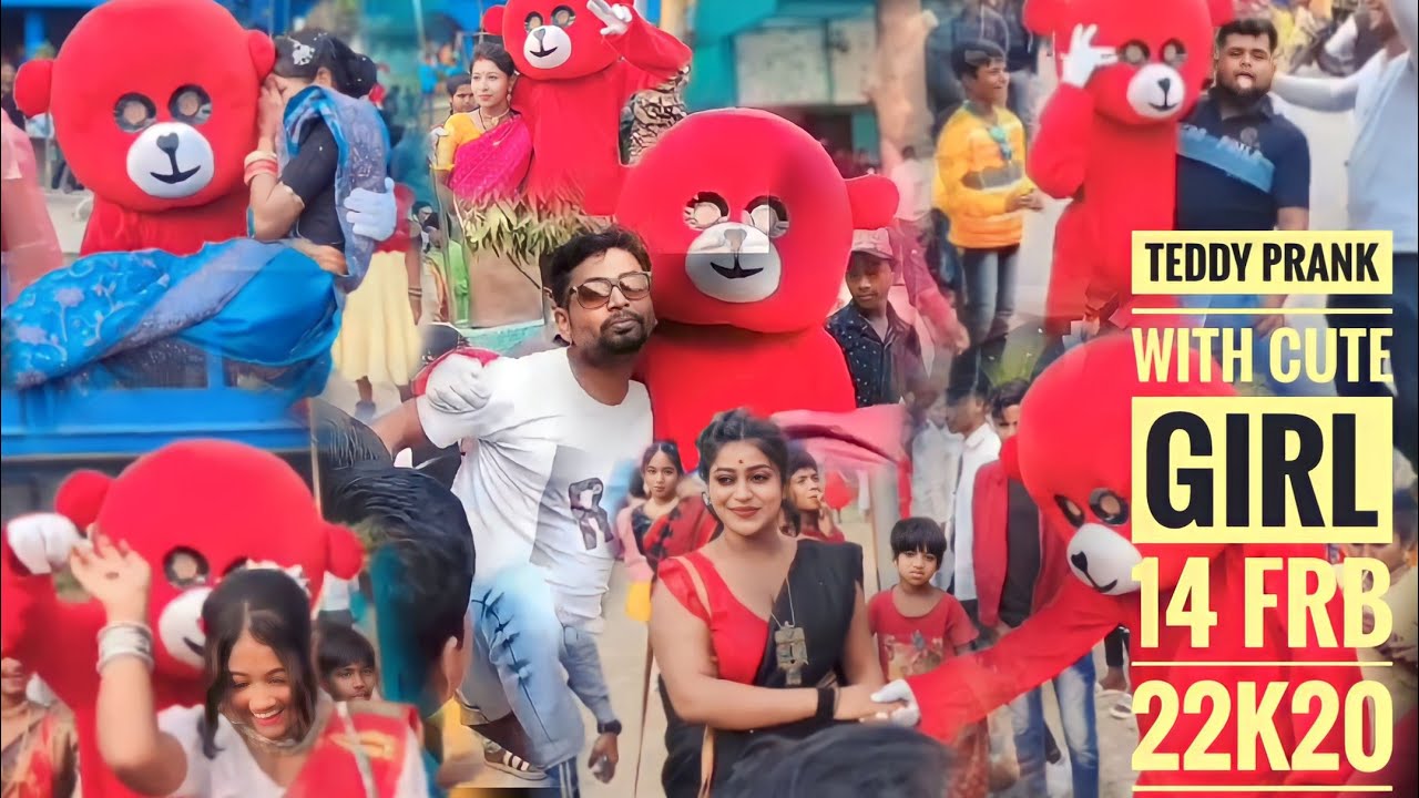 Cute Girls Prank Part-1 || Red Teddy || 14 Feb 2k24 || - YouTube