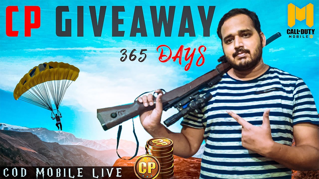 COD MOBILE CP GIVEAWAY LIVE | CODM CP GIVEAWAY | CALL OF DUTY MOBILE CP ...