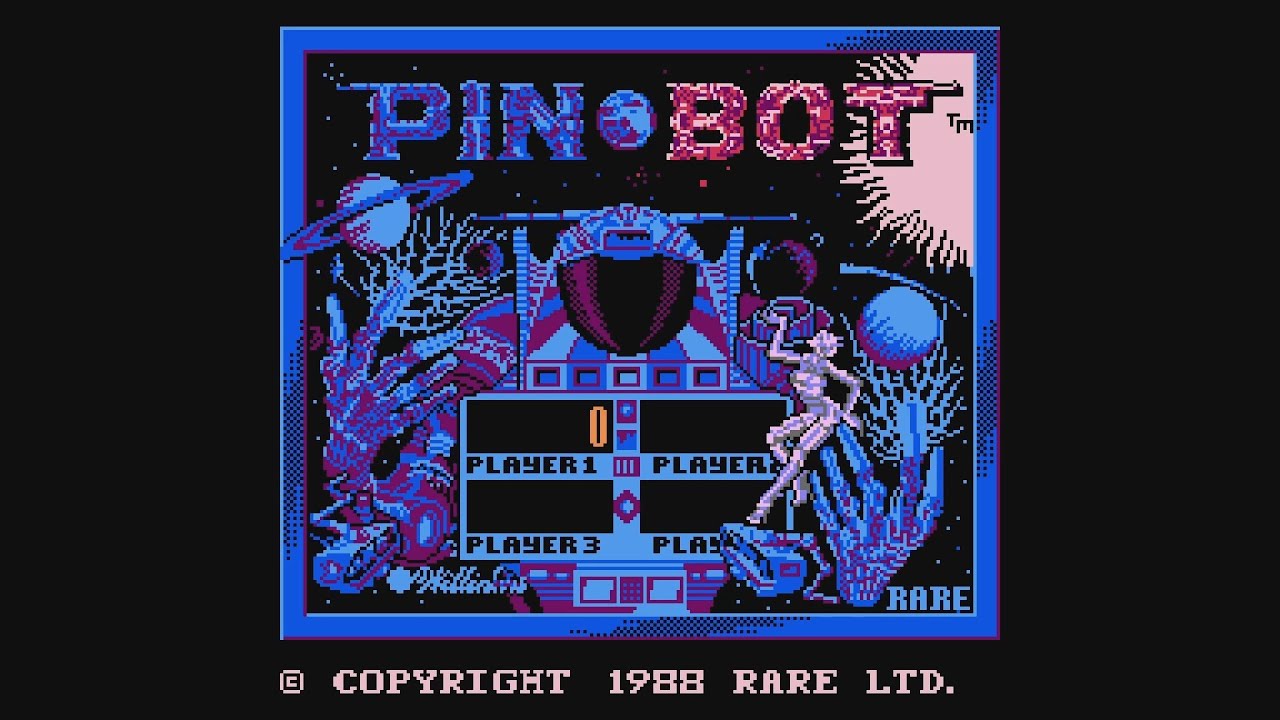 20 Mins Of...Pin Bot Intro (US/NES) - YouTube