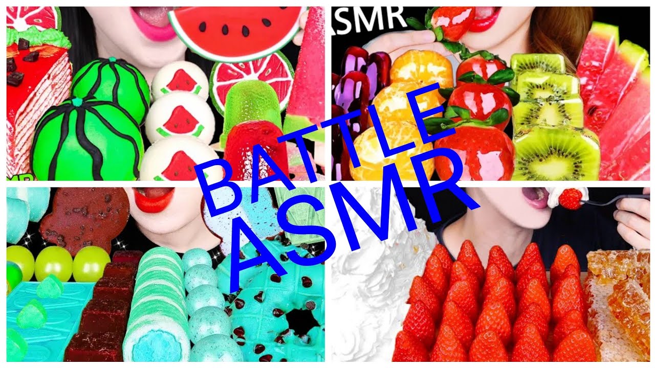 Jane asmr vs Lesa asmr vs Hongue asmr vs Jimmy asmr battle asmr - YouTube
