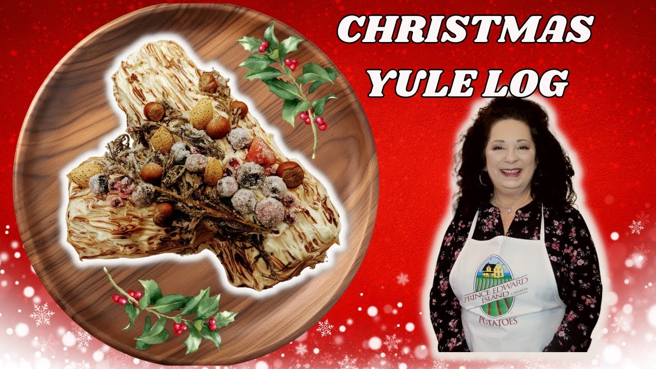 *BOXED CAKE MIX CHRISTMAS YULE LOG #baking #christmas #trending - YouTube