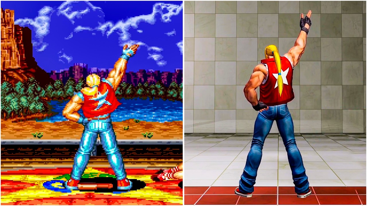 Evolution of Terry Bogard's Intro and Victory Pose (1991-2024) - YouTube