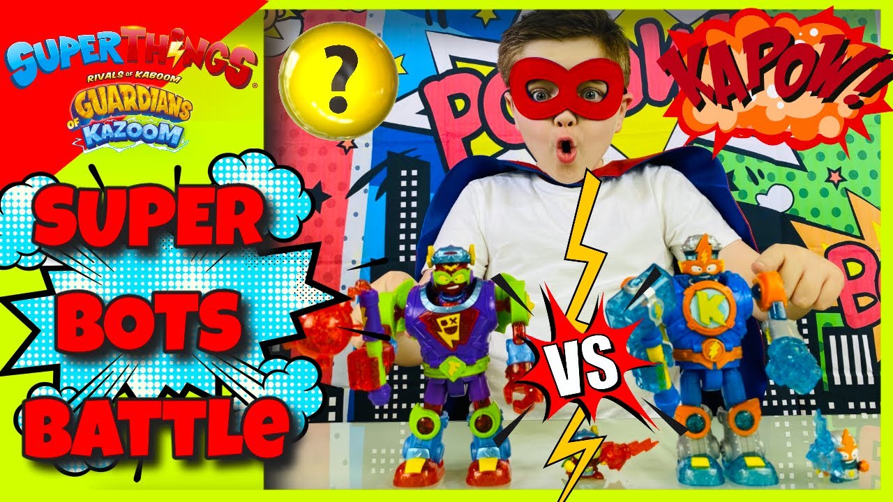 SuperThings Super Bots NEW Superthings Battle Official Video - YouTube