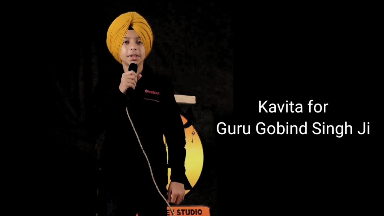 Kavita for Guru Gobind Singh Ji - YouTube