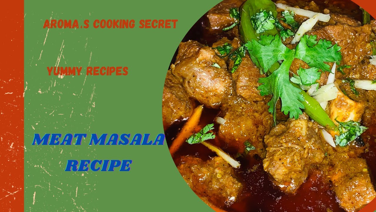 Meat Masala recipe - YouTube