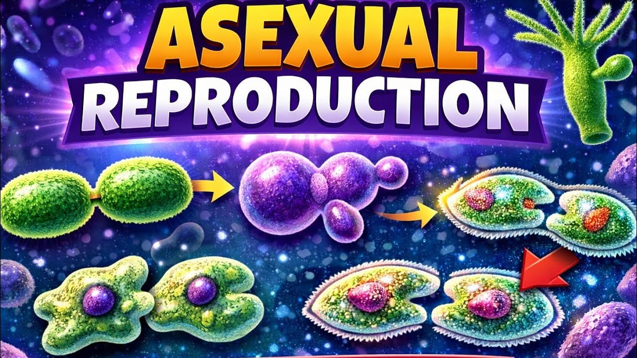 Asexual Reproduction: Life from a Single Parent || Easy way Explained ...