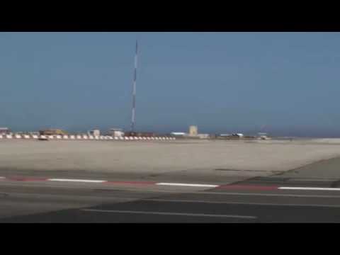 Crossing Gibraltar's Airport Runway - YouTube