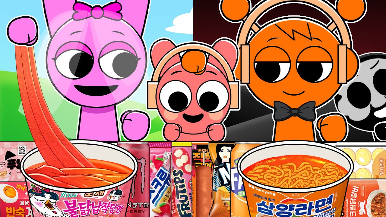 Incredibox Sprunki - PINKY AND OREN GOT MARRIED! Pinki VS Oren ...