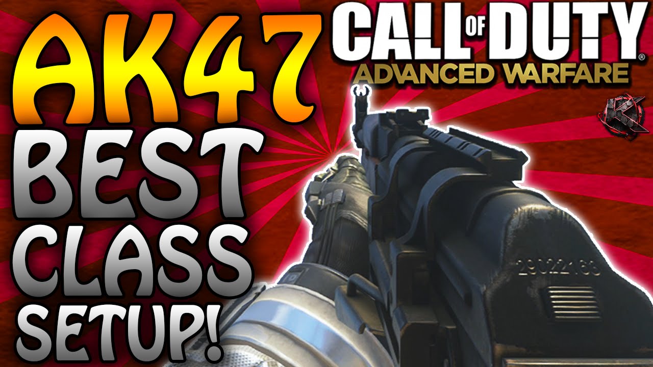 COD AW - "AK47" BEST CLASS SETUP - NEW "AK-47" DLC GUN CLASS SETUP ...