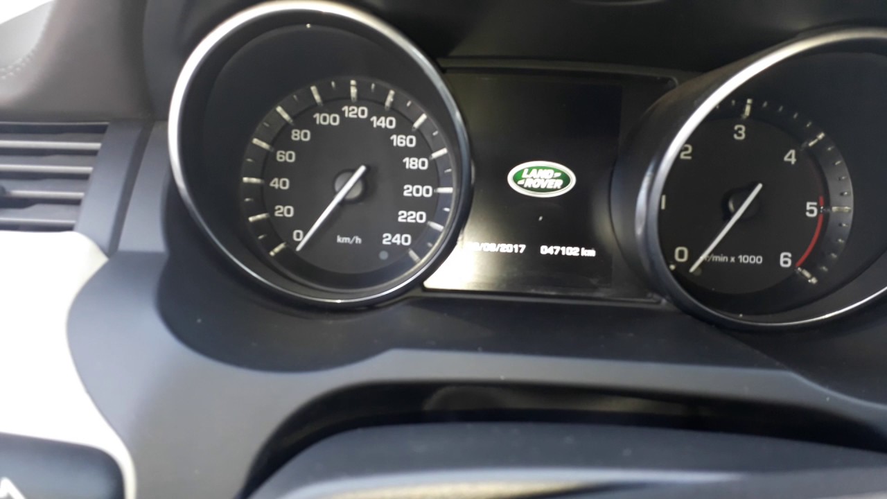 Reset de revisão imediata Evoque 2015. - YouTube